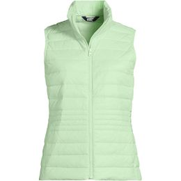 LANDS' END Daunenweste WANDERWEIGHT Verstaubar Ultraleicht f&uuml;r Damen, Damen, size: regular, Gr&uuml;n, Nylon, by Lands' End