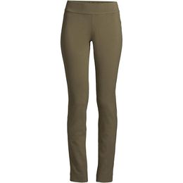 LANDS' END Slim Fit Starfish Jersey-Freizeithose in Plus-Gr&ouml;&szlig;e, Damen, size: plus, Gr&uuml;n, Elasthan/Baumwoll-Mischung, by Lands' End