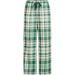 LANDS' END Pyjamahose aus reinem Baumwoll-Flanell f&uuml;r Damen in Plus-Gr&ouml;&szlig;e, Damen, size: plus, Gr&uuml;n, Baumwolle, by Lands' End