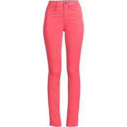 LANDS' END Slim Fit Shaping-Chinos f&uuml;r Damen in Plus-Gr&ouml;&szlig;e, Damen, size: plus, Pink, Baumwolle, by Lands' End