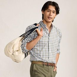 Ultimativ-Hemd f&uuml;r Herren, Tailored Fit, Herren, size: regular, Gr&uuml;n, Elasthan/Baumwoll-Mischung/Polyester-Mischung, by Lands' End