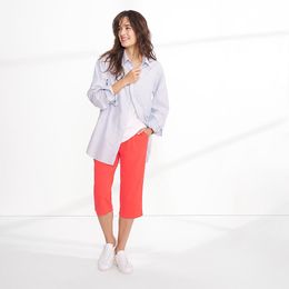 LANDS' END Sport Knit Caprihose f&uuml;r Damen, Damen, size: regular, Orange, Baumwolle, by Lands' End