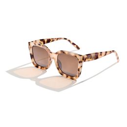LANDS' END ABSTRACTION Sonnenbrille mit gemustertem Rahmen, Damen, size: regular, Braun, by Lands' End