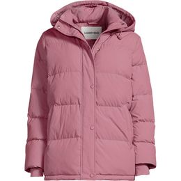 LANDS' END Wasserabweisende Daunenjacke f&uuml;r Damen, Damen, size: regular, Pink, Nylon, by Lands' End