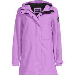 LANDS' END Squall Regenmantel f&uuml;r Damen, Damen, size: regular, Pink, Nylon, by Lands' End