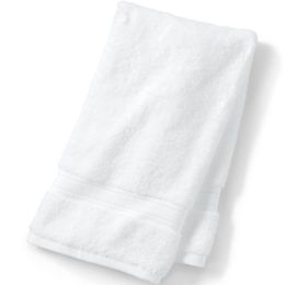 LANDS' END Supima Handtuch, Herren, size: regular, Wei&szlig;, Baumwolle, by Lands' End