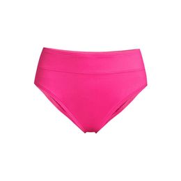 LANDS' END Bikinihose mit hohem Beinausschnitt f&uuml;r Damen, Damen, size: regular, Pink, Elasthan/Nylon-Mischung, by Lands' End