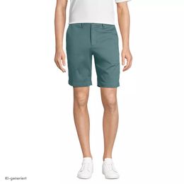 LANDS' END Chino-Shorts mit Stretch f&uuml;r Herren, Classic Fit, Herren, size: regular, Gr&uuml;n, Baumwoll-Mischung, by Lands' End
