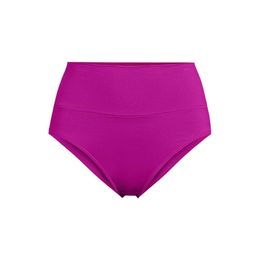 Bikinihose zum Umschlagen, High Waist, f&uuml;r Damen in Plus-Gr&ouml;&szlig;e, Damen, size: plus, Lila, Elasthan/Nylon-Mischung, by Lands' End