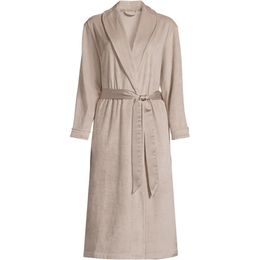 LANDS' END Morgenmantel aus Samt f&uuml;r Damen in Plus-Gr&ouml;&szlig;e, Damen, size: plus, Pink, Polyester/Polyester-Mischung, by Lands' End