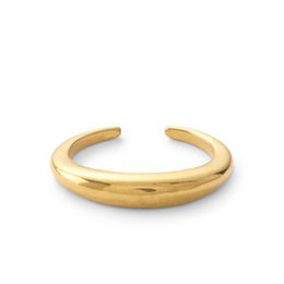 LANDS' END Wasserfester, verstellbarer Ring f&uuml;r Damen, Damen, size: regular, Gelb, by Lands' End