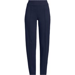 LANDS' END Starfish High Waist Bleistifthose in Petite-Gr&ouml;&szlig;e, Damen, size: petite, Blau, Elasthan/Baumwoll-Mischung, by Lands' End