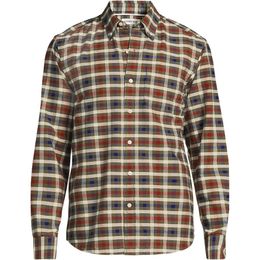 LANDS' END Oxford-Hemd Sail Rigger Classic Fit, Herren, size: regular, Gr&uuml;n, Baumwolle, by Lands' End