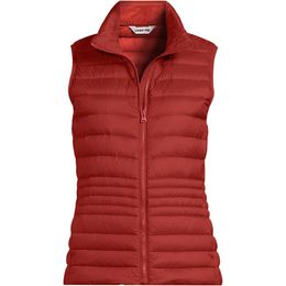 LANDS' END Daunenweste WANDERWEIGHT Verstaubar Ultraleicht f&uuml;r Damen in Petite-Gr&ouml;&szlig;e, Damen, size: petite, Orange, Nylon, by Lands' End