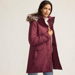 LANDS' END Expeditions-Daunenparka f&uuml;r Damen, Damen, size: regular, Rot, Polyester, by Lands' End
