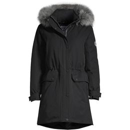 LANDS' END Expeditions-Daunenparka f&uuml;r Damen in Plus-Gr&ouml;&szlig;e, Damen, size: plus, Schwarz, Polyester, by Lands' End