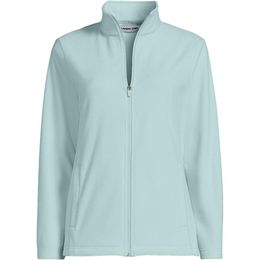 LANDS' END Anyweather Fleece-Jacke in Petite-Gr&ouml;&szlig;e, Damen, size: petite, Gr&uuml;n, Polyester, by Lands' End