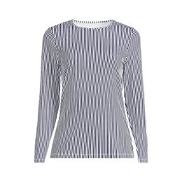 LANDS' END Schnelltrocknendes UPF 50 Sonnenschutz-Badeshirt f&uuml;r Damen, Damen, size: regular, Blau, Nylon-Mischung, by Lands' End