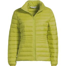 LANDS' END Ultraleichte verstaubare Daunenjacke Wanderweight in Plus-Gr&ouml;&szlig;e, Damen, size: plus, Gr&uuml;n, Nylon, by Lands' End
