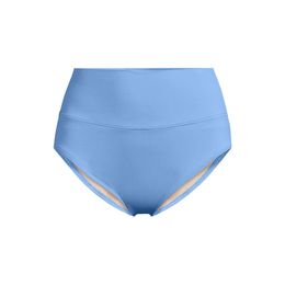 LANDS' END Bikinihose zum Umschlagen, High Waist, f&uuml;r Damen, Damen, size: regular, Blau, Nylon-Mischung, by Lands' End
