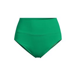 LANDS' END Bikinihose zum Umschlagen, High Waist, f&uuml;r Damen in Plus-Gr&ouml;&szlig;e, Damen, size: plus, Gr&uuml;n, Elasthan/Nylon-Mischung, by Lands' End