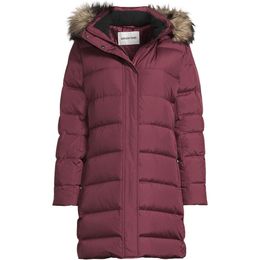 LANDS' END Daunenmantel mit Kapuze f&uuml;r Damen in Plus-Gr&ouml;&szlig;e, Damen, size: plus, Rot, Polyester, by Lands' End