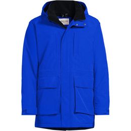 LANDS' END Wasserdichter, isolierter Squall-Parka f&uuml;r Herren, Herren, size: regular, Blau, Nylon, by Lands' End
