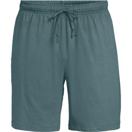 LANDS' END Pyjama-Shorts aus Baumwoll-Jersey f&uuml;r Herren, Herren, size: regular, Gr&uuml;n, Baumwolle, by Lands' End