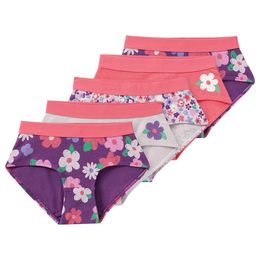 Yigga 5 M&auml;dchen Pantys mit Rippstruktur