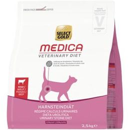 SELECT GOLD Medica Harnsteindi&auml;t Rind 2,5 kg