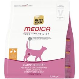 SELECT GOLD Medica Harnsteindi&auml;t Gefl&uuml;gel 2,5 kg
