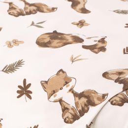 buttinette Sweat / French Terry "Fuchs", natur-color