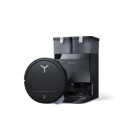 Ecovacs DEEBOT T50 Omni Gen3 Saugroboter mit Wischfunktion (25.000 Pa Saugleistung, AIVI 3D 3.0, TruEdge 3D, D-ToF-LiDAR, Sensorfunktion, Wischfunktion, Absaugstation)