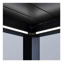 Weide Led Kit 10 Gr&ouml;&szlig;e Graphitgrau F&uuml;r Weide Pergola3.0 X 4.0 Meter