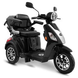 Rolektro, E-Trike 25 V.3 Lithium, Schwarz, 60-30AH Akku, 1000 Watt