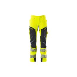 Mascot Hose ULTIMATE STRETCH 90C52 hi-vis gelb/schwarzblau (19279-510-17010-90C52)