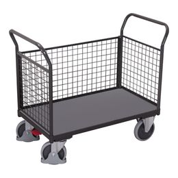 VARIOFIT Dreiwandwagen mit Draht RAL 7016 (sw-600.301/AG)