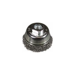 HiKOKI Stahldraht-Topfb&uuml;rste 80 x 0,3mm M14 gewellt Stahl (751313)