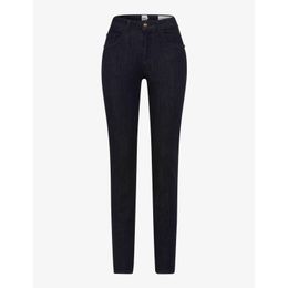 Brax Damen Five-Pocket-Hose Style SHAKIRA CLEAN DARK BLUE, denim dunkelblau, Gr. 48L