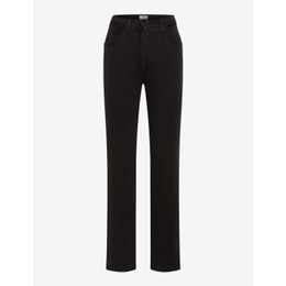 Raphaela by Brax Damen Five-Pocket-Hose Style CORRY THERMO BLACK, denim schwarz, Gr. 44