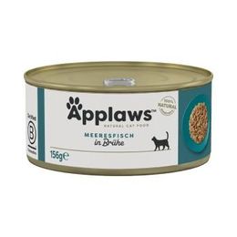 Applaws Nassfutter Katze Adult in Br&uuml;he Seefisch 24x156 g