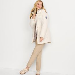 LANDS' END Wasserdichter 3-in-1-Parka Squall f&uuml;r Damen, Damen, size: regular, Elfenbein, Polyester/Nylon, by Lands' End
