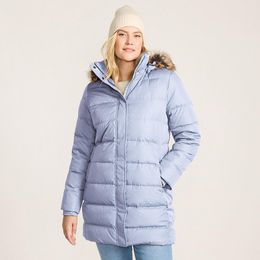 LANDS' END Daunenmantel mit Kapuze f&uuml;r Damen, Damen, size: regular, Lila, Polyester, by Lands' End