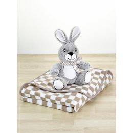 Decke mit Hase