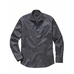 Mey & Edlich Mey & Edlich Herren Satin-Hemd R.S.V.P. Gr&uuml;n 100 % Baumwolle