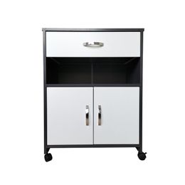 HTI-Living K&uuml;chenschrank Grau/Wei&szlig; Blanca