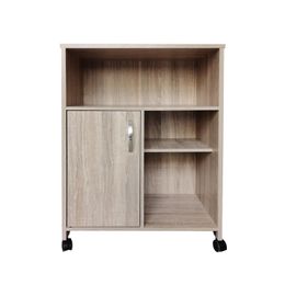 HTI-Living K&uuml;chenschrank auf Rollen Sonoma Blanca