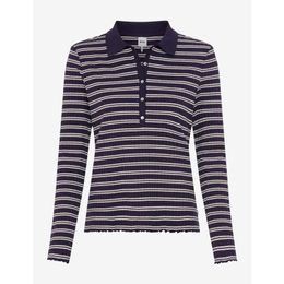 Brax Damen Polo Style CLEO L plum, dunkles lila, Gr. 38