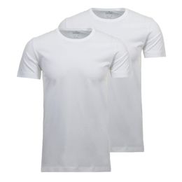 Ragman Body Fit Rundhals T-Shirt 2P Herren T-Shirt