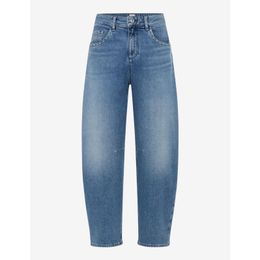 Brax Damen Five-Pocket-Hose Style MEGAN S USED LIGHT BLUE, denim hellblau, Gr. 42L